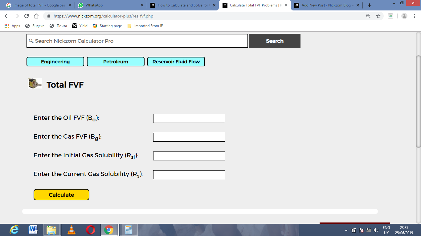How to Calculate and Solve for Total Formation Volume Factor | The ...