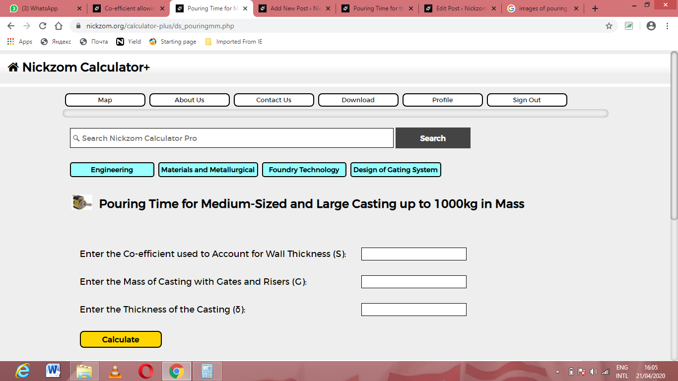 How to Calculate and Solve for Pouring Time for Medium-Sized and Large ...