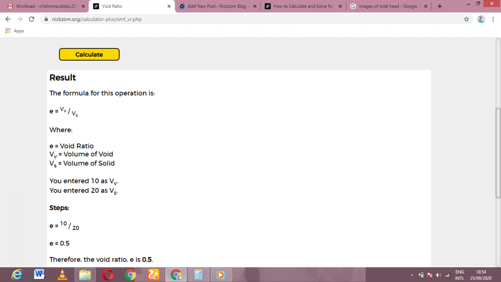 How to Calculate and Solve for Void Ratio | Soil Mechanics and Foundation