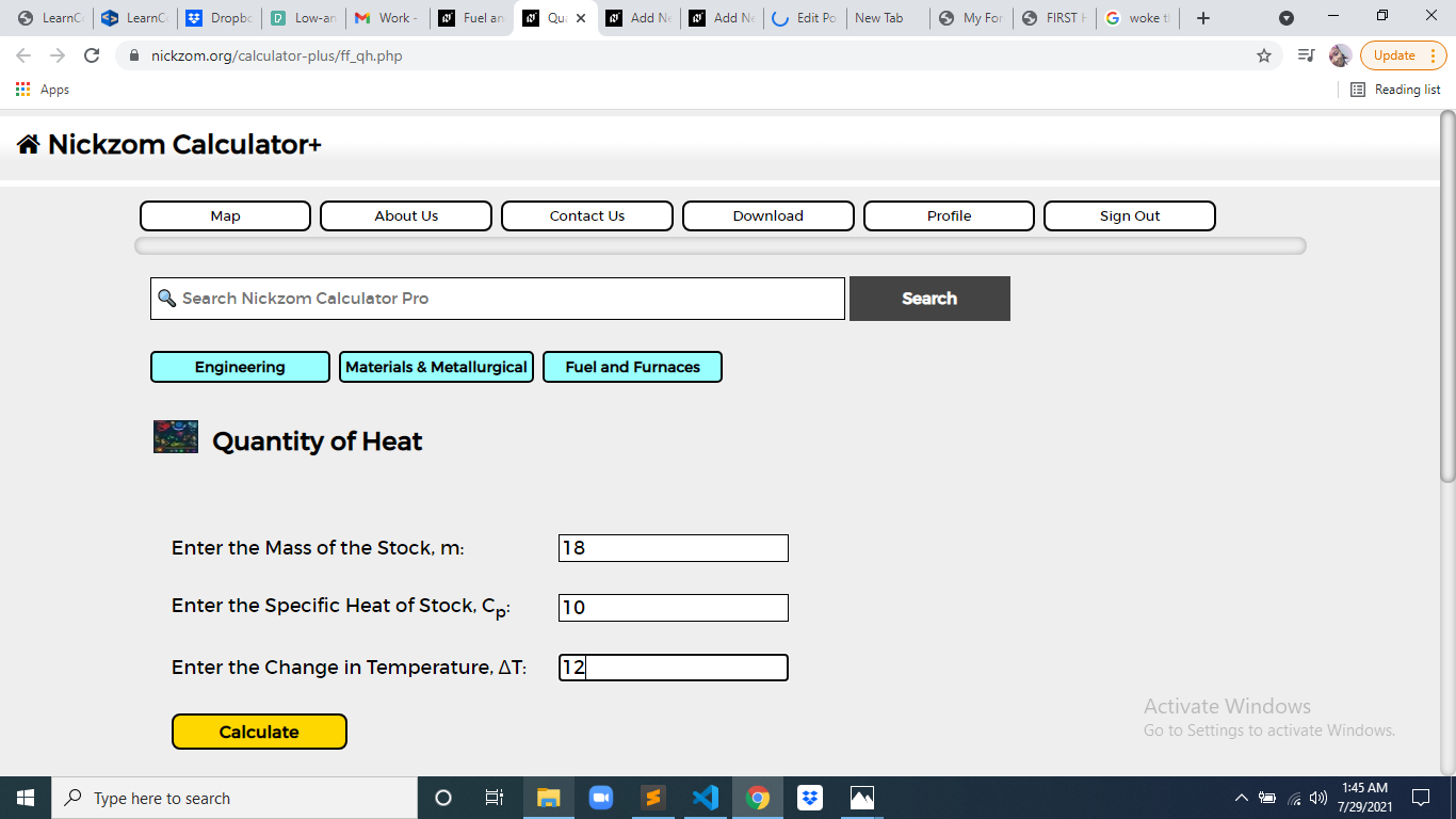 How to Calculate and Solve for Quantity of Heat | Fuel and Furnaces