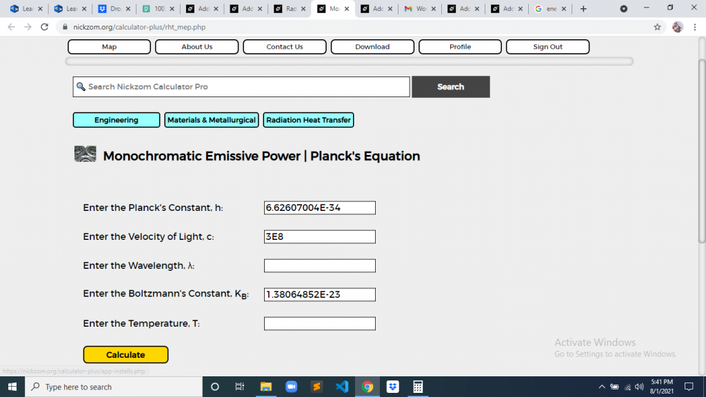 How to Calculate and Solve for Monochromatic Emissive Power | Radiation ...