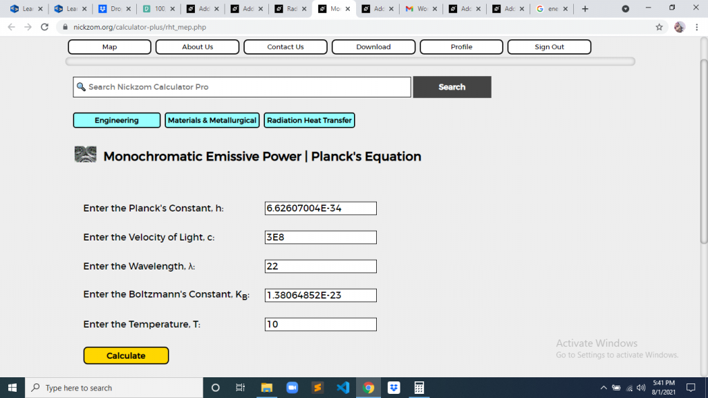 How to Calculate and Solve for Monochromatic Emissive Power | Radiation ...