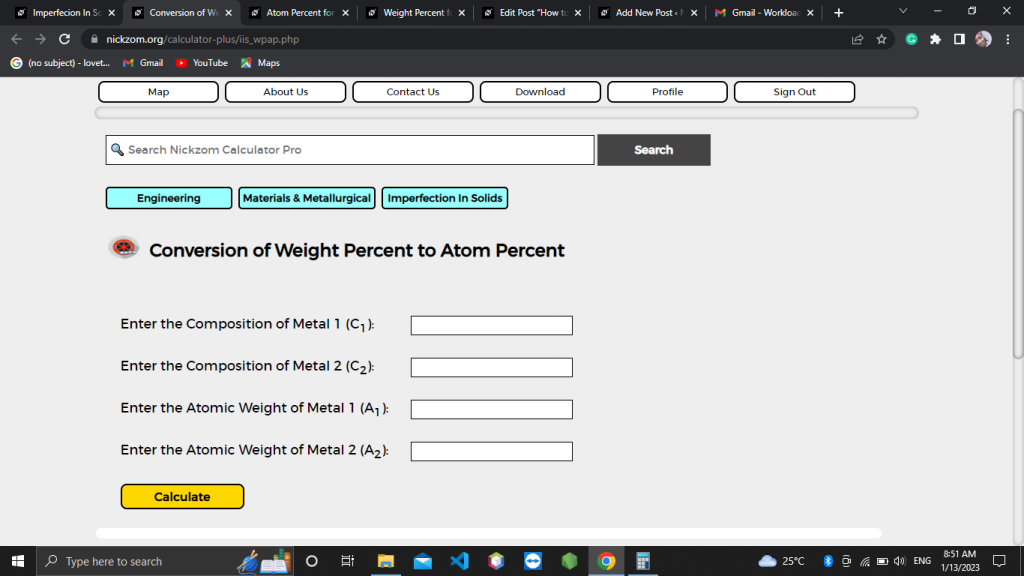 How to Calculate and Solve for Conversion of Weight Percent to Atom ...