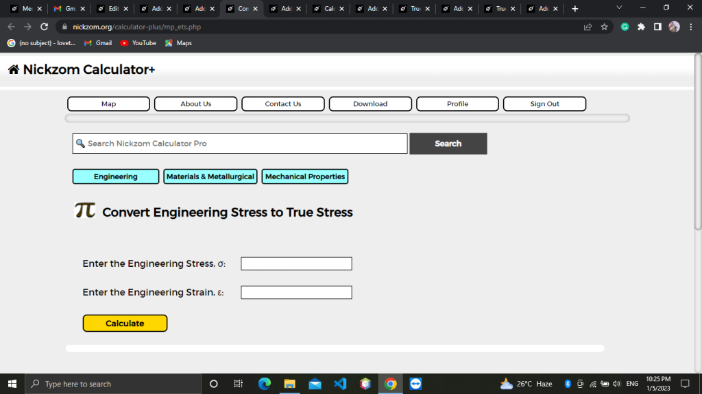 How to Convert Engineering Stress to True Stress | Mechanical Properties