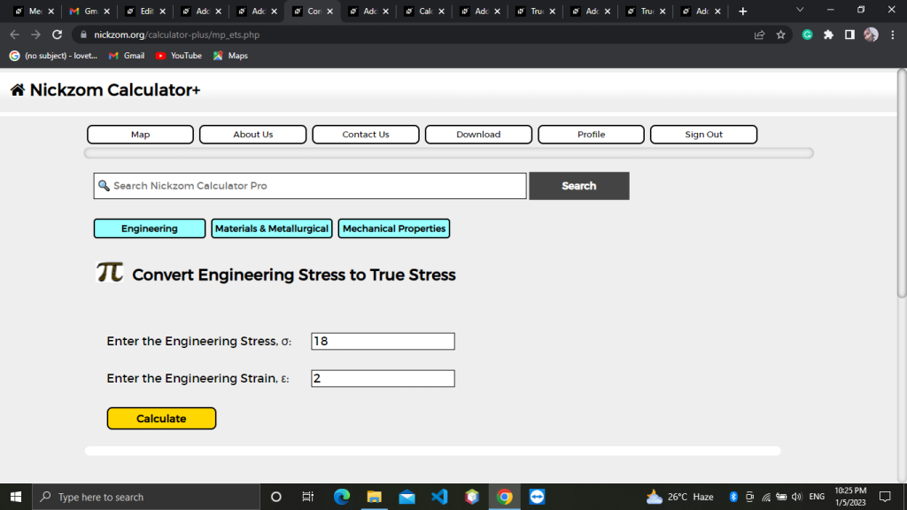 How to Convert Engineering Stress to True Stress | Mechanical Properties