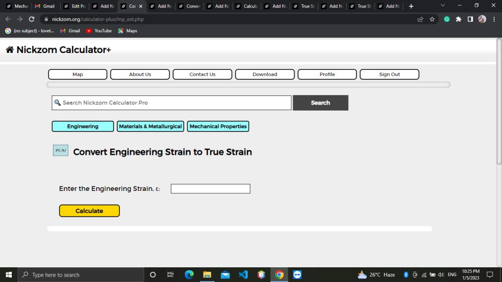 How to Convert Engineering Strain to True Strain | Mechanical Properties