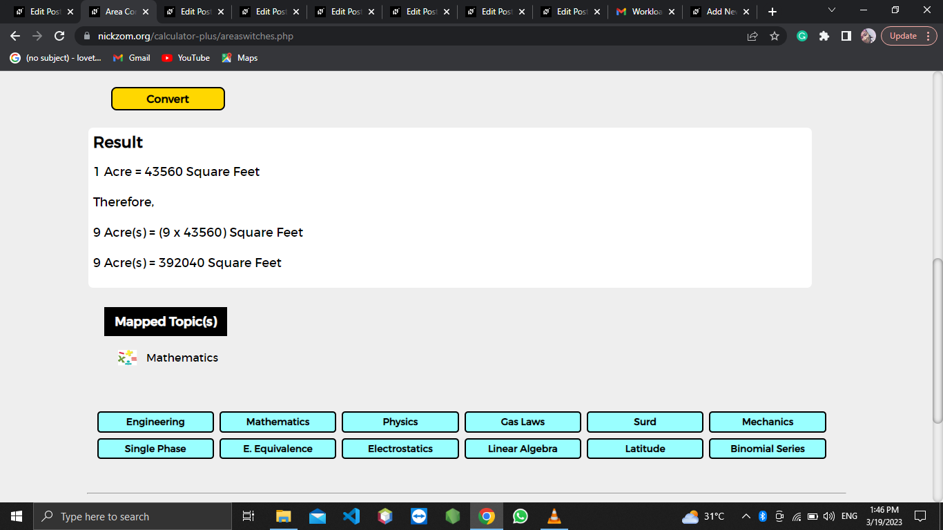 How To Convert Acres To Square Feet Area Units How To Convert Acres To Square Feet Area Units